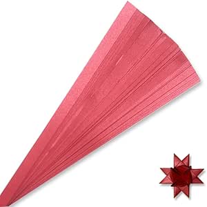 Amazon.com : Metallic Red Paper Strips for Weaving Projects (Single ...