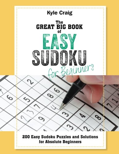 The Great Big Book of EASY SUDOKU for Beginners: 200 Easy Sudoku ...