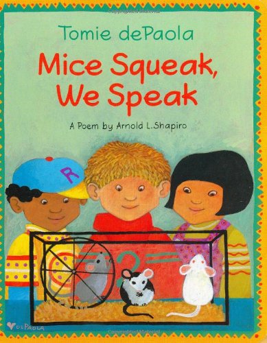 Mice Squeak, We Speak Board Book: dePaola, Tomie: 9780399237980: Books ...