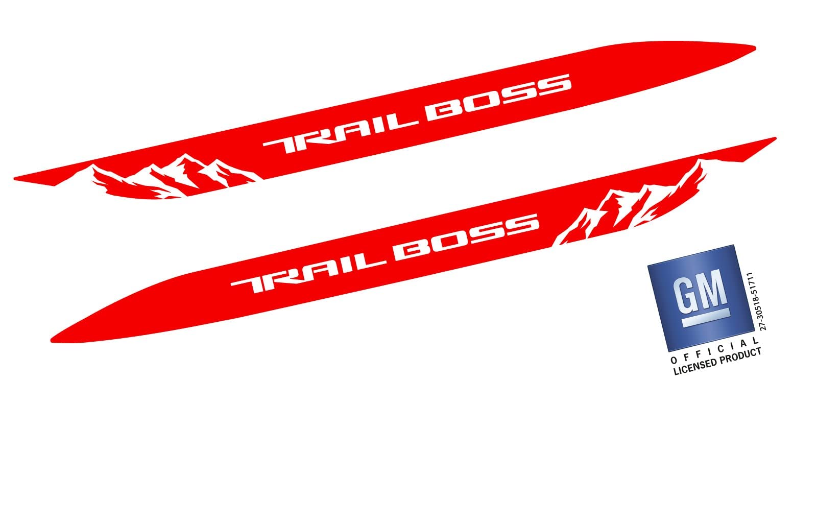 Buy EmblemsPlus 2019 2020 2021 2022 Chevy Silverado Mountain Trail Boss ...