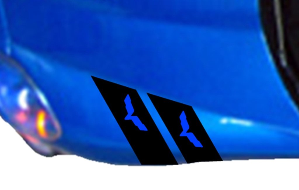 Buy Clausen's World Emblem Fender Hash Mark Bars Vinyl Racing Stripes ...