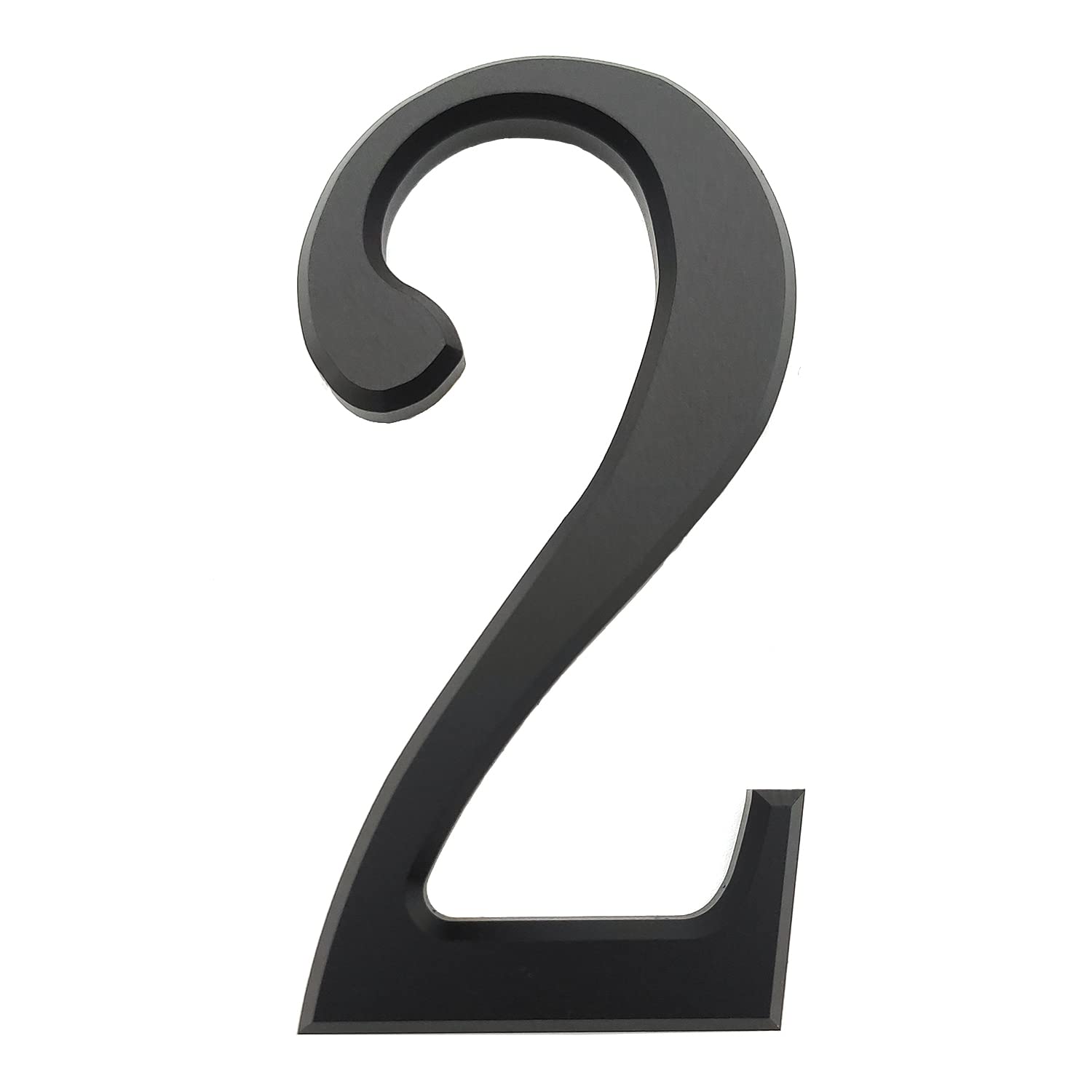 Ywonoby 3D Mailbox Numbers 2.4 Inch(6 cm) Self Adhesive House Numbers ...
