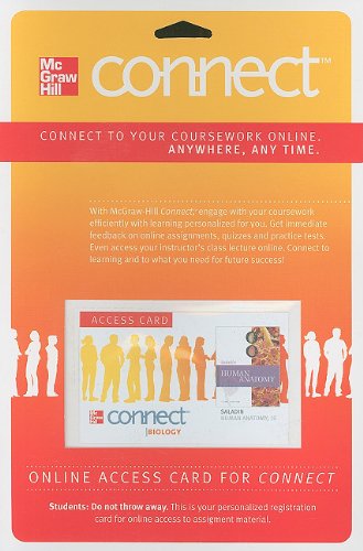 Buy Human Anatomy Connect Access Card (McGraw Hill Connect (Access ...
