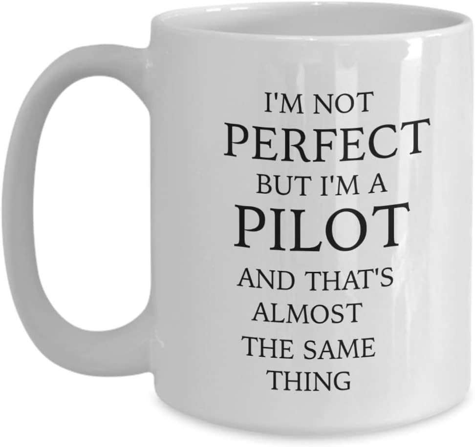 Amazon.com: Pilot Coffee Mug, Gifts For Pilot, Aviation Gifts, Pilot ...