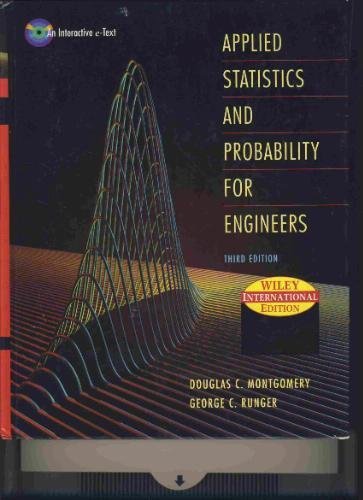 Applied Statistics and Probability for Engineers : Montgomery, Douglas ...