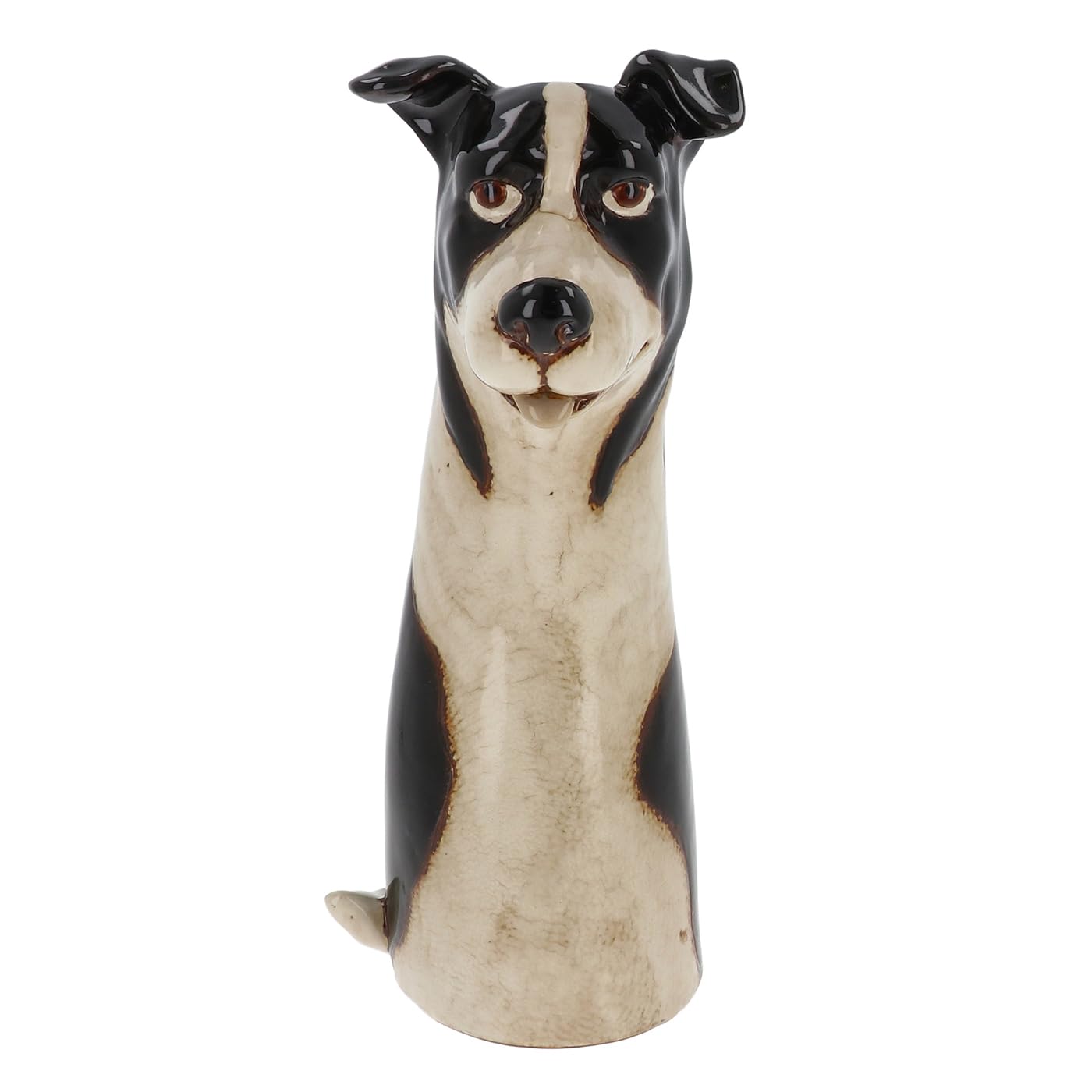 Village Pottery Top Dog Vase Collection - Boxer, Collie, Basset, Patch ...