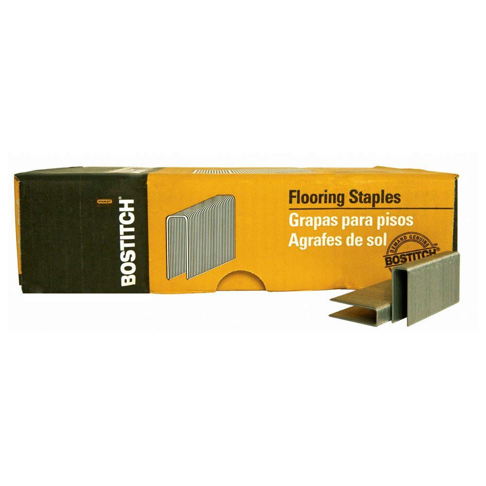 BOSTITCH Flooring Staples, Hardwood, 15-1/2 GA, 1-1/2-Inch, 1000-Piece ...