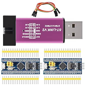 XTVTX ST-Link V2 Programming Unit Emulator Downloader(Random Color ...