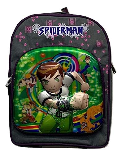 R. A Bags Cartoon Printed School Bags for Kids Ben10 : Amazon.in: Fashion