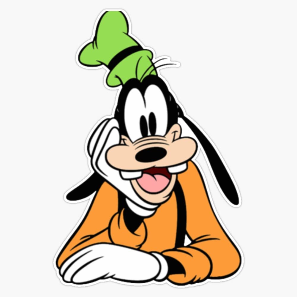 Amazon.com - Goofy Sticker Bumper Sticker Vinyl Decal 5