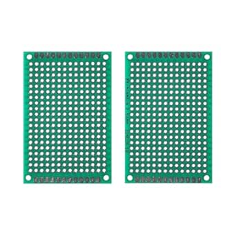 4pcs PCB Prototype Breadboard 2x8 3x7 4x6 5x7 7x9cm Side Compatible ...