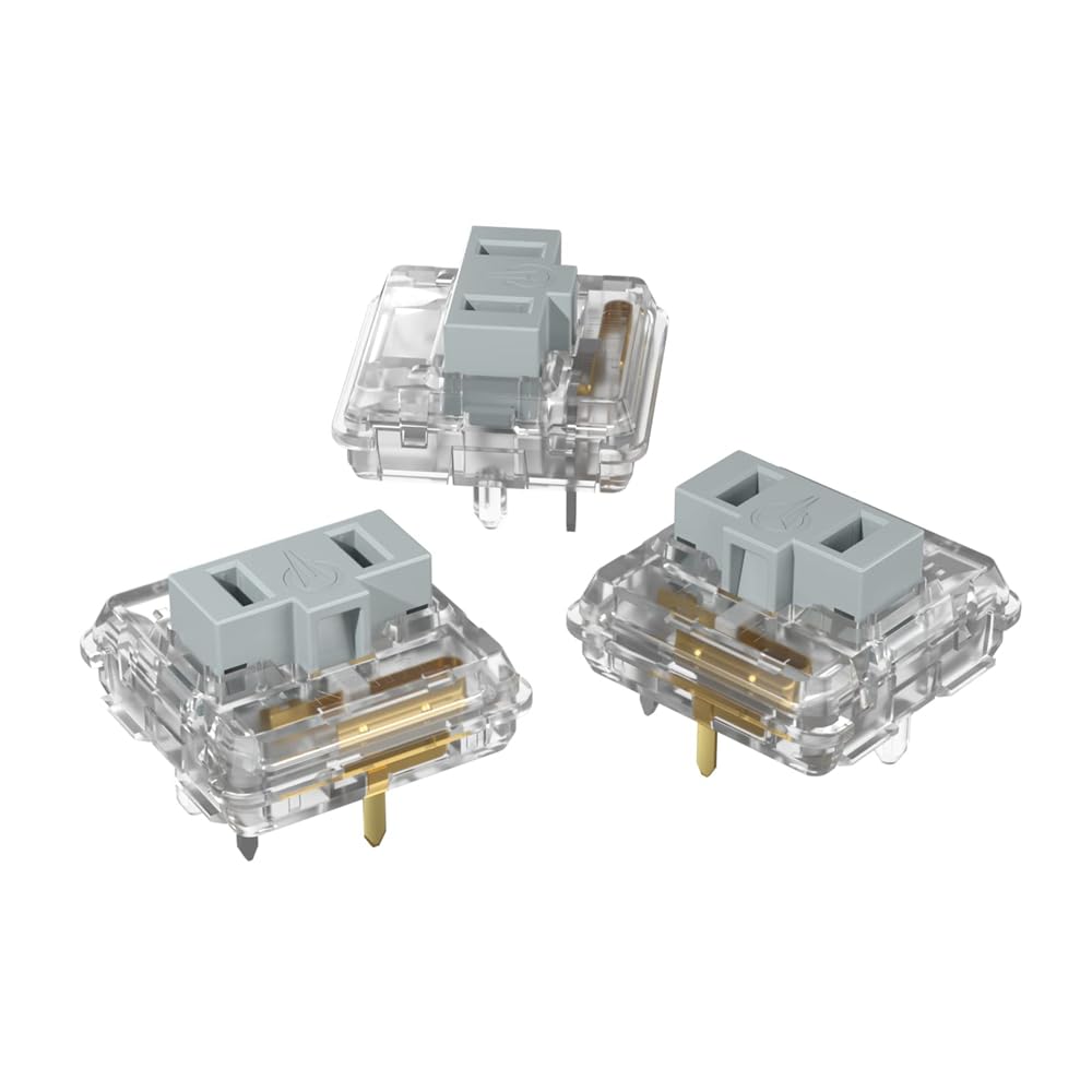 Snapklik.com : Kailh Silver Low Profile Switches 5 Pin Thiner Key ...