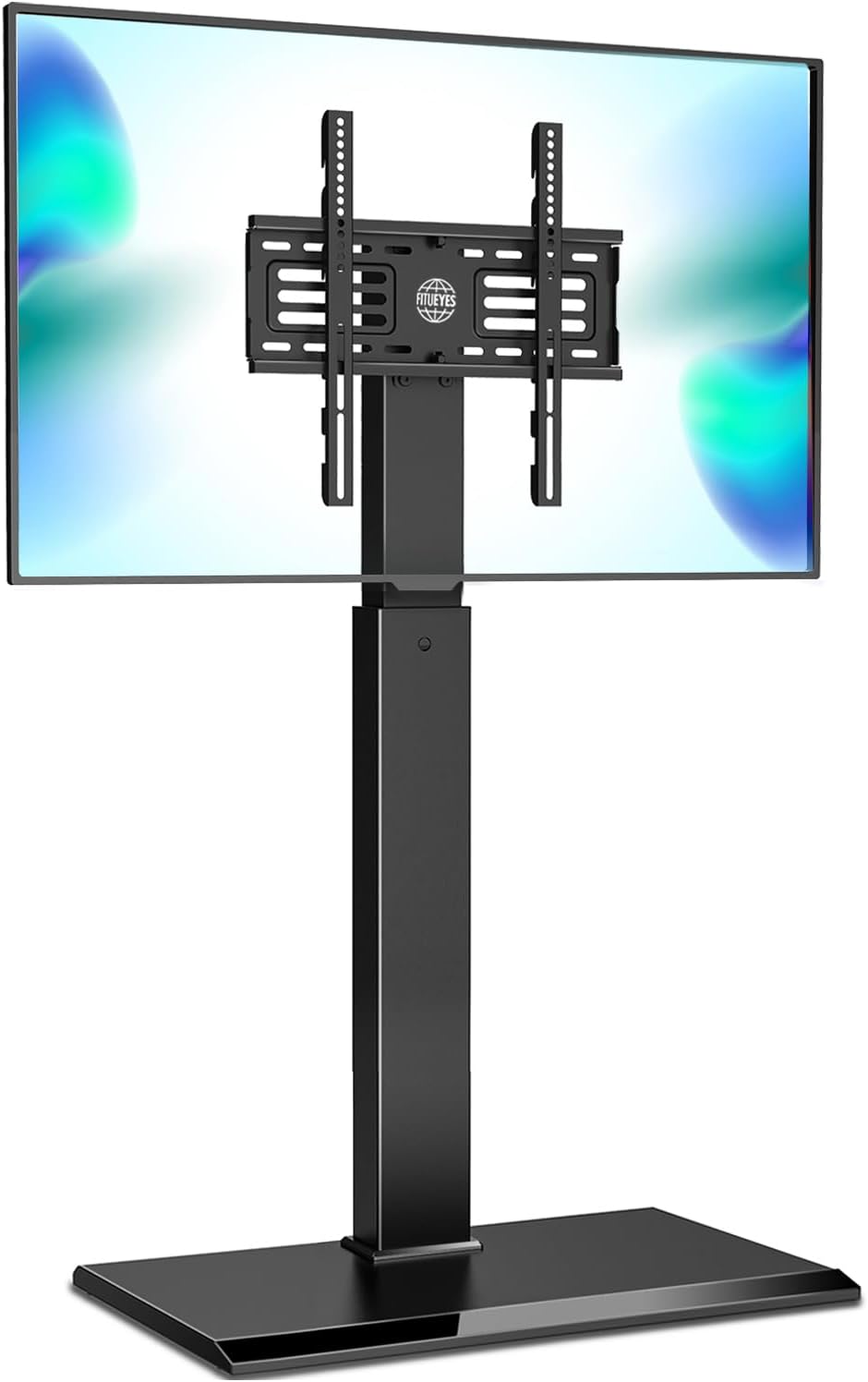 Amazon.com: Universal Floor TV Stand with Mount 80 Degree Swivel Height ...