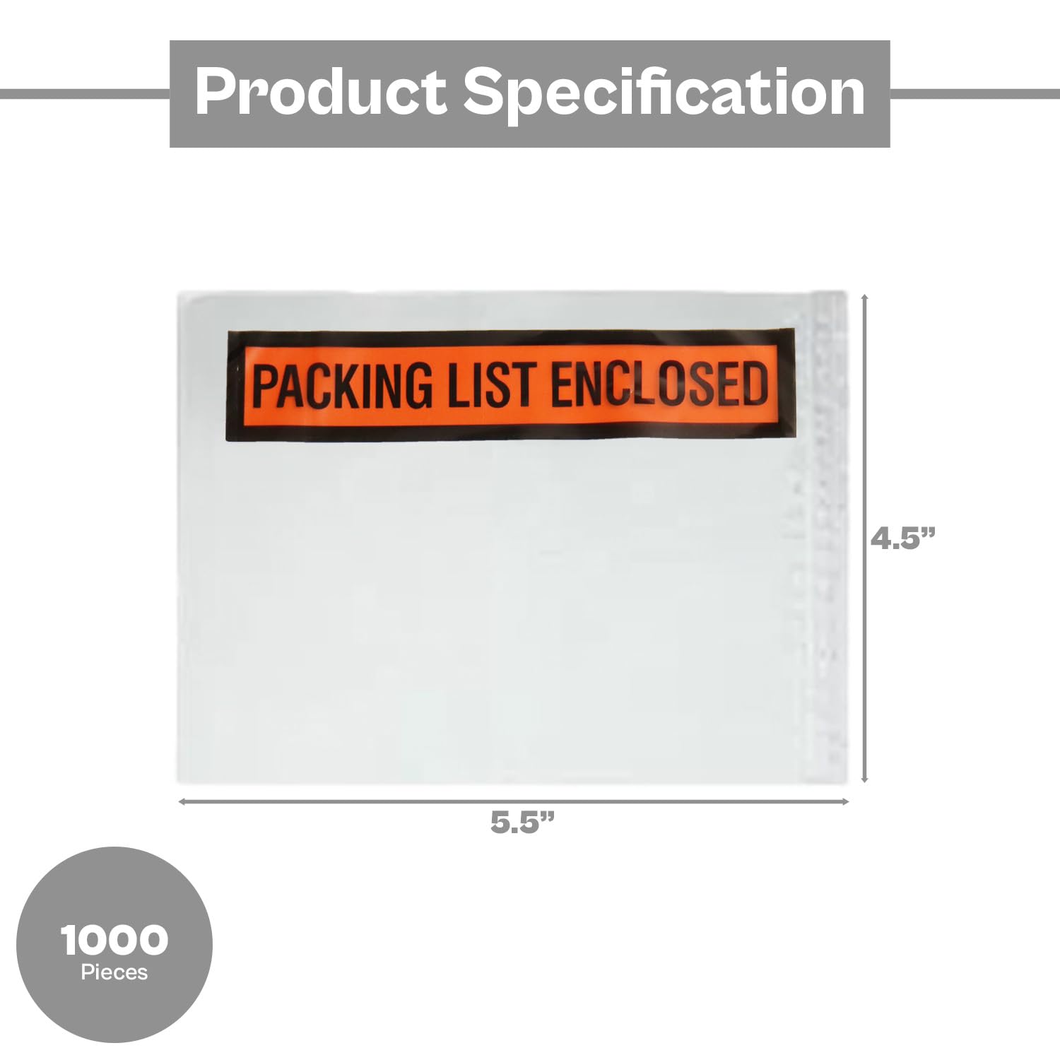 Snapklik.com : Packing List Enclosed Pouches, Invoice Label Envelopes ...
