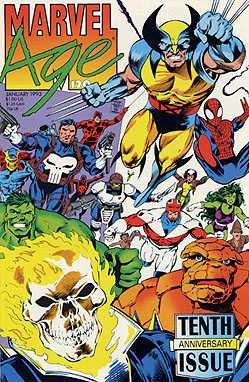 Amazon.com: Marvel Age, Edition# 120: Marvel: Books