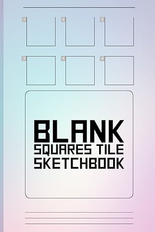 Amazon.com: Blank Squares Tile Sketchbook: Tangle Pattern Notebook With Blank Squares For ...