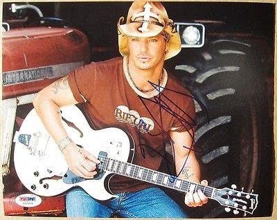 Amazon.com: Sports Memorabilia Bret Michaels Poison signed 8x10 photo ...