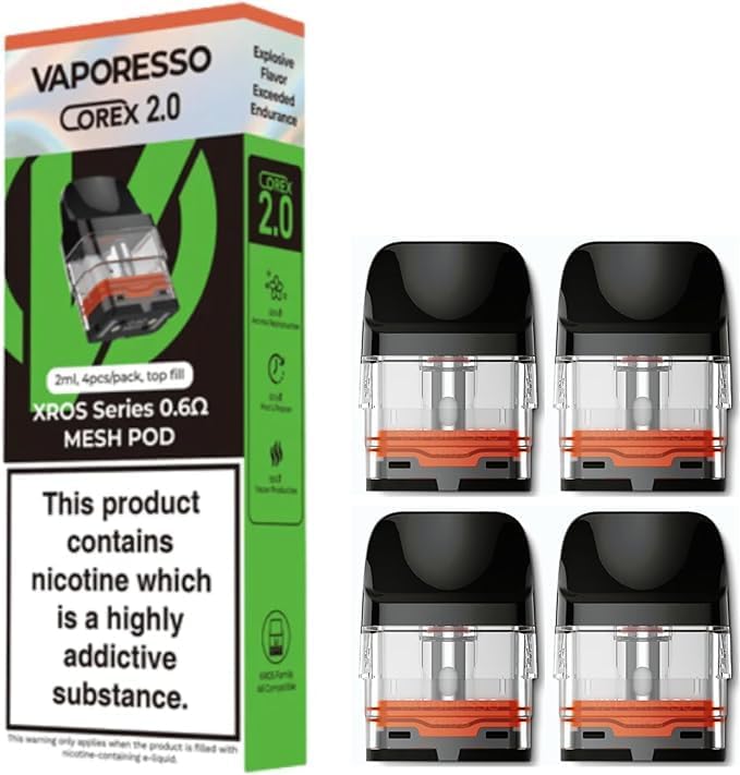 Vaporesso Xros Corex Top Fill Pods - Compatible with Xros 4, Pro, Mini ...