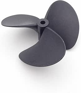 Amazon.com: 1PCS 3-Blades Nylon Propeller 90mm 100mm Pitch 1.6 Prop RC ...