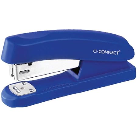 Q Connect Plastic Stapler with Half Strip - Blue : Amazon.co.uk ...