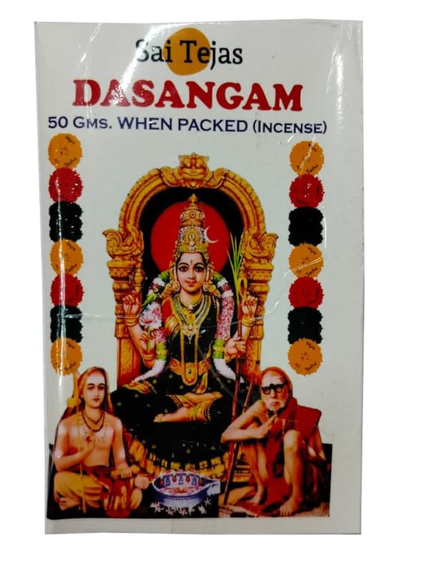 Saara HERBAL FRESH Dasangam Powder, 200g, Sai Tejas Dasangam Dhoop ...