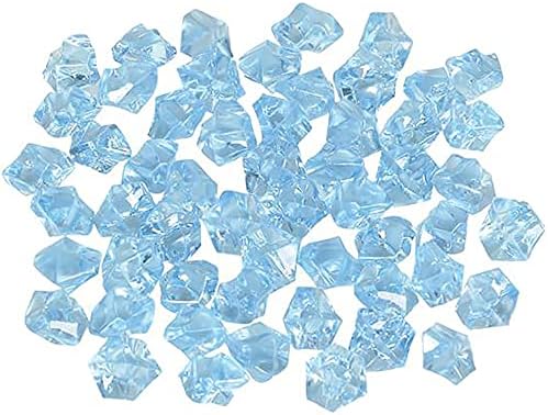 Amazon.com: zhuohai 300 Pcs Acrylic Ice Rocks Crystals Gems, Bulk Fake ...