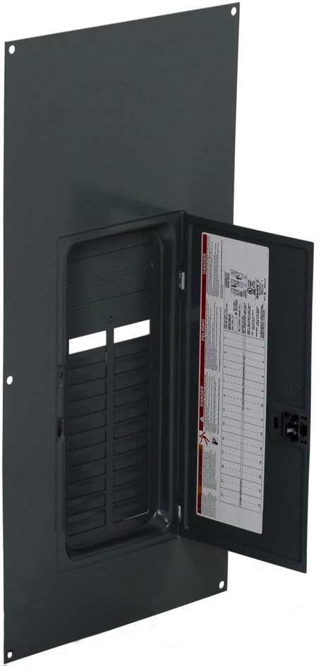 Square D - QOC30US 30-Space Load Center Surface Cover,GRAY - Electrical ...