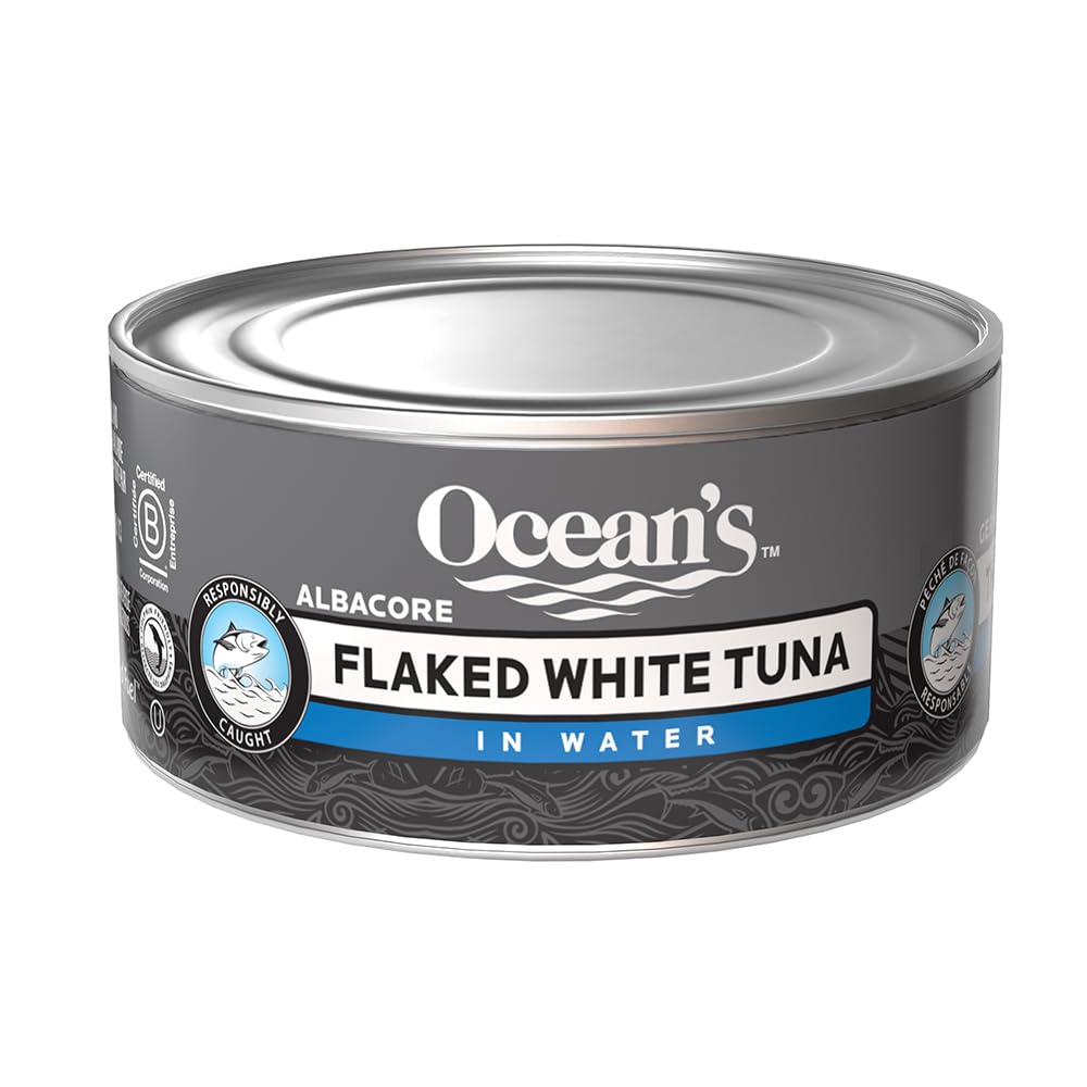 Amazon.com : Ocean's Flaked White Albacore Tuna - 170 Grams, 12 Count ...