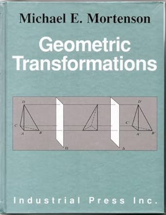 Amazon.com: Geometric Transformations: 9780831130572: Mortenson ...