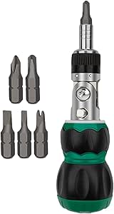 Amazon.com: Gralara Ratchet Telescopic Screwdriver Ratchet Screwdriver ...