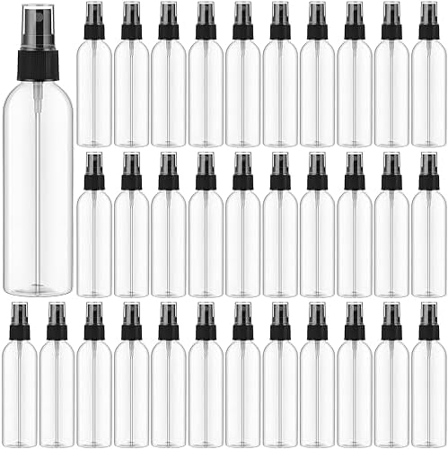 Amazon.com: Mifoci 200 Pieces 3 oz Plastic Spray Bottles Clear Empty ...