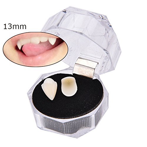 Buy Bren SL Cosplay Fake Dentures Vampire Teeth Ghost Teeth Adhesive ...