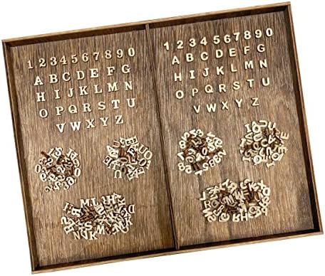 Amazon.com: 1692 Pieces 15mm Mini Wooden Numbers 9/16 inch Tiny ...