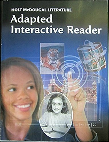 Holt McDougal Literature: Adapted Interactive Reader Teacher's Edition ...