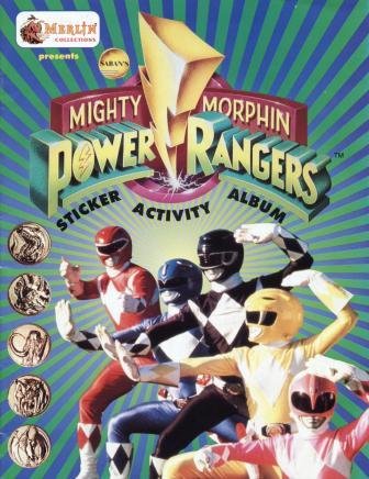 Saban's Mighty Morphin Power Rangers Sticker Activity Album (Merlin ...