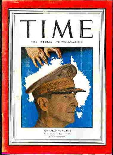 Time Magazine March 30, 1942 (MacArthur Cover): Douglas MacArthur ...
