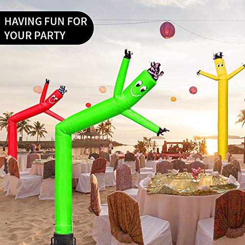MOUNTO 20ft Air Inflatable Tube Guy Puppet Dancing Man with 1HP Blower ...
