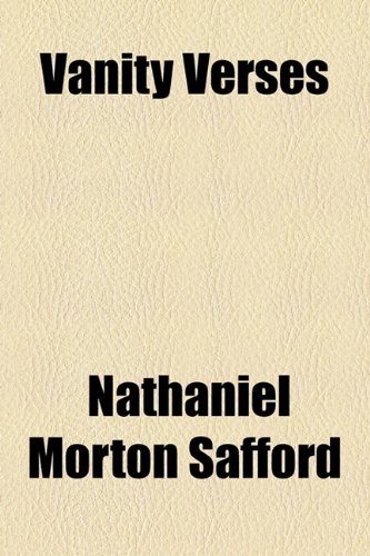 Amazon | Vanity Verses | Safford, Nathaniel Morton | Poetry