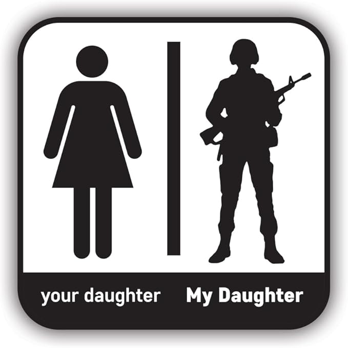 Amazon.com: fagraphix Your Daughter My Daughter Sticker Decal - Self ...