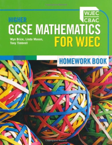 Homework Book (Higher GCSE Mathematics for WJEC): Amazon.co.uk: Mason ...