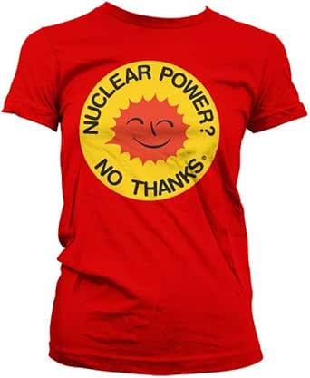 Amazon.com: Licensed Merchandise Funny Nuclear Power - No Thanks Girly ...