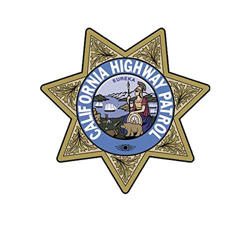 Amazon.com: ION Graphics California Highway Patrol Seal Sticker Decal ...