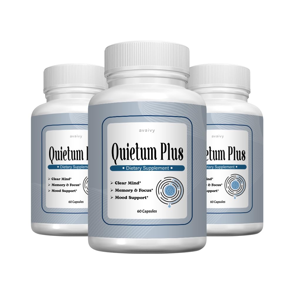 Amazon.com: Quietum Plus - Quietum Plus Advanced Capsules (3 Pack, 180 ...