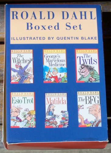 Roald Dahl Boxed Set 6 Books - Illustrated (The Witches; The Magic ...