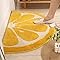 Amazon.com: YYINYXY Half Circle Microfiber Bath Mat Yellow Lemon Cute ...