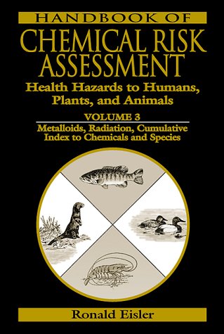 Buy Handbook of Chemical Risk Assessment Health Hazards Volume 3 Book ...