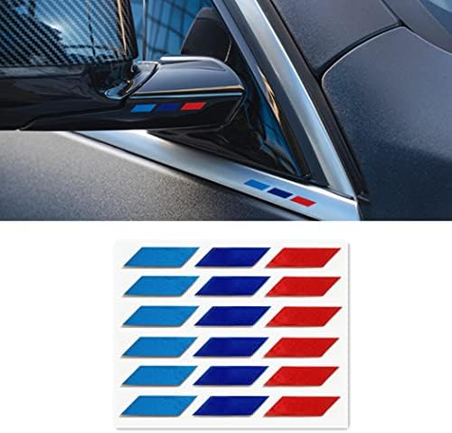 Amazon.com - 6PCS Car 3 Color Sticker Decals Vinyl Sticker Fashion ...