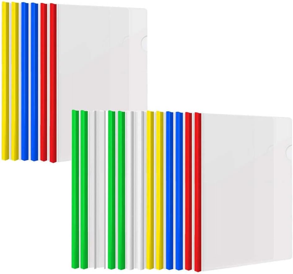 Amazon.com : 20 Sliding Bar Report Covers/Presentation Folders/Resume ...