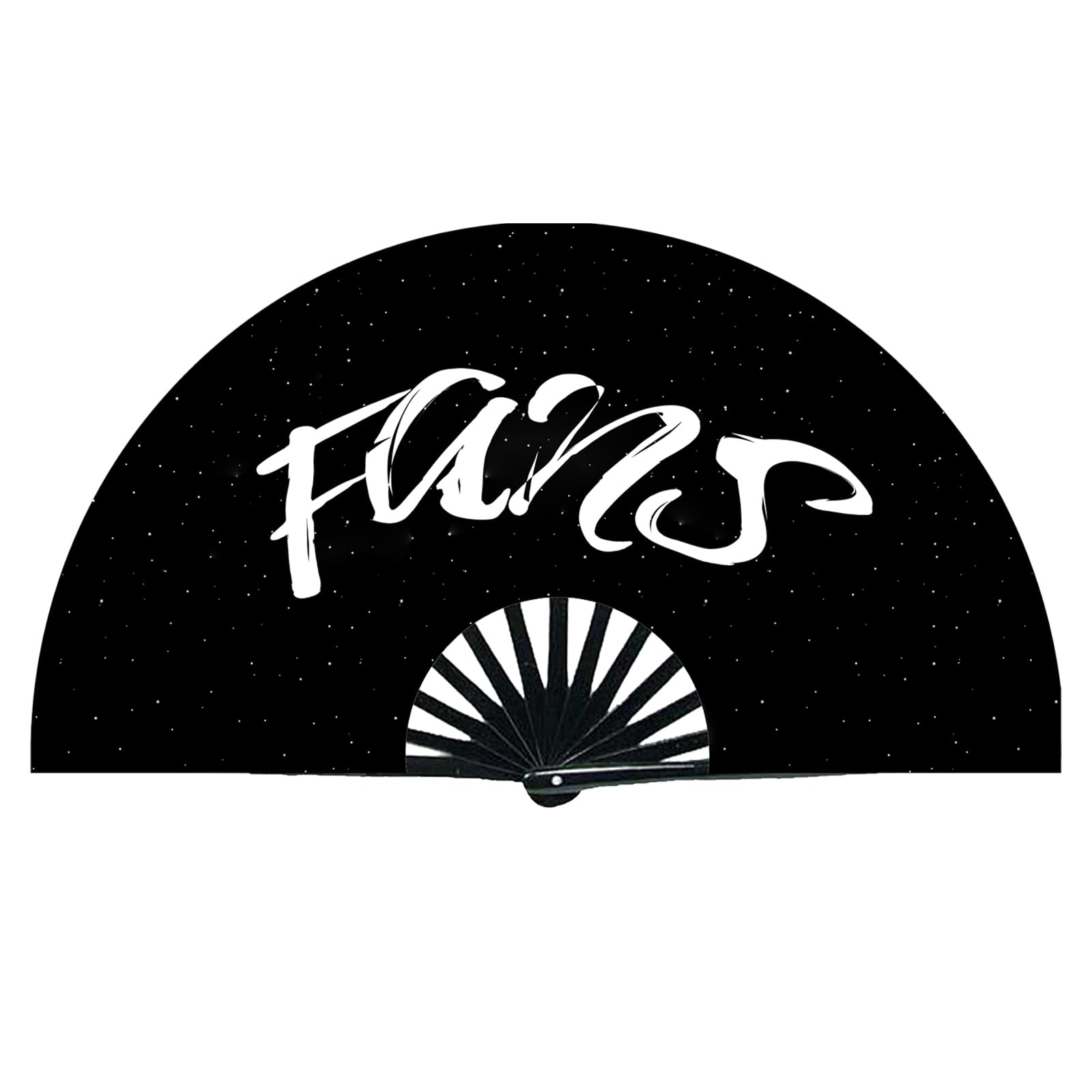 Amazon.com: Qchengsan Fans Rave Hand Fan for Large Concert,Foldable ...