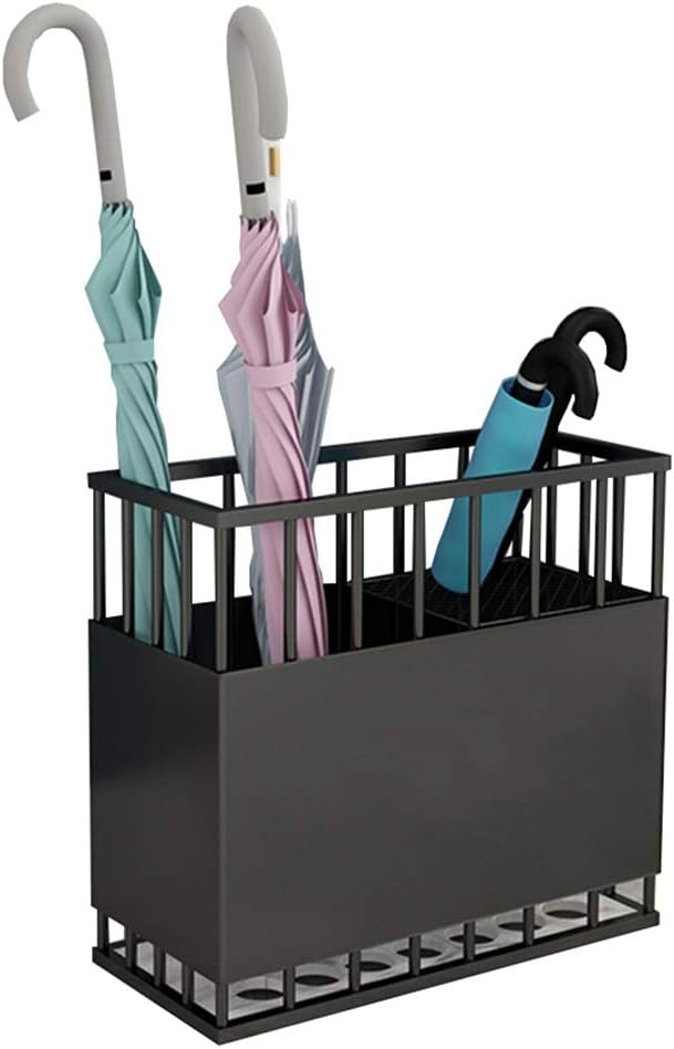 Amazon.com: Umbrella Racks Hua Commercial Umbrella Stand, Metal Wrought ...